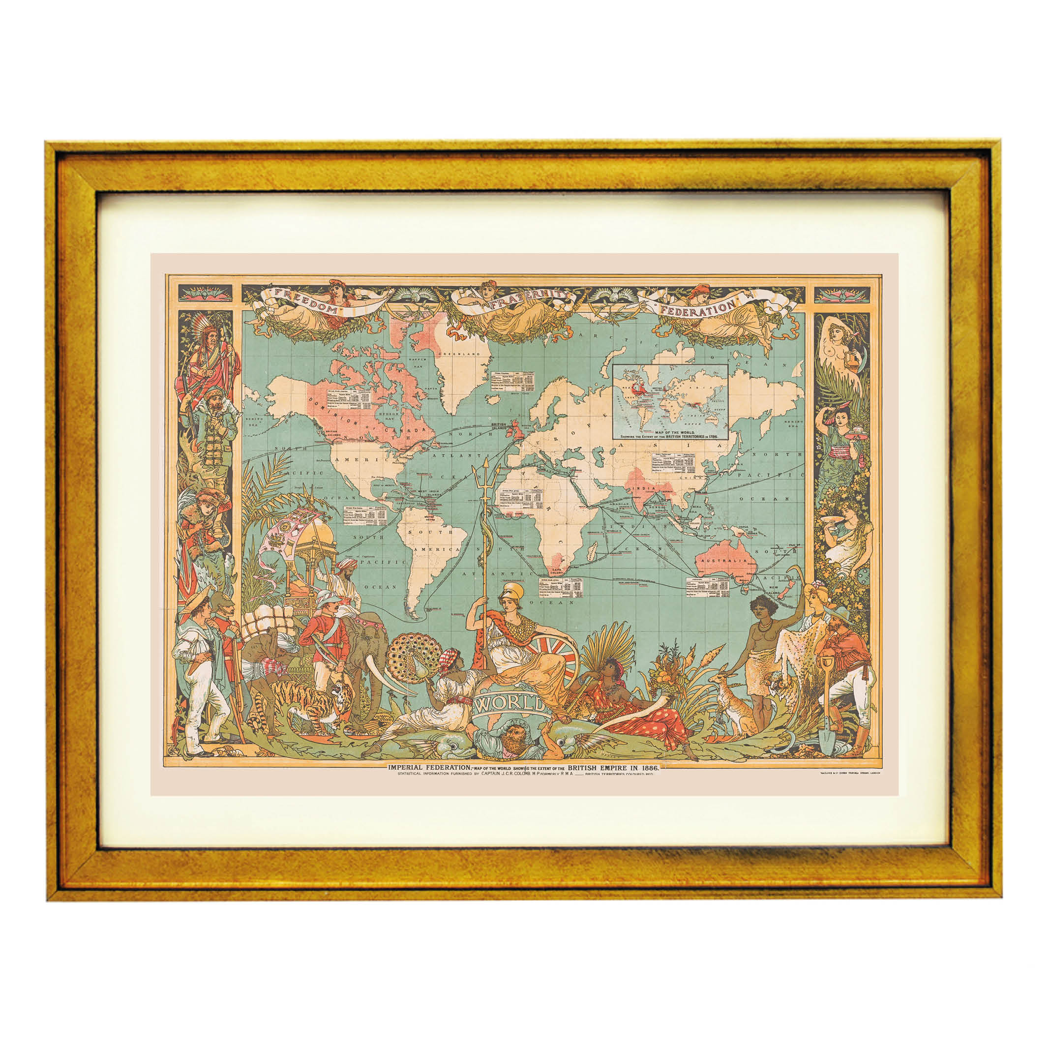 The Empire on Which the Sun Never Sets Art Print – Ikka Dukka Studio Private Limited.