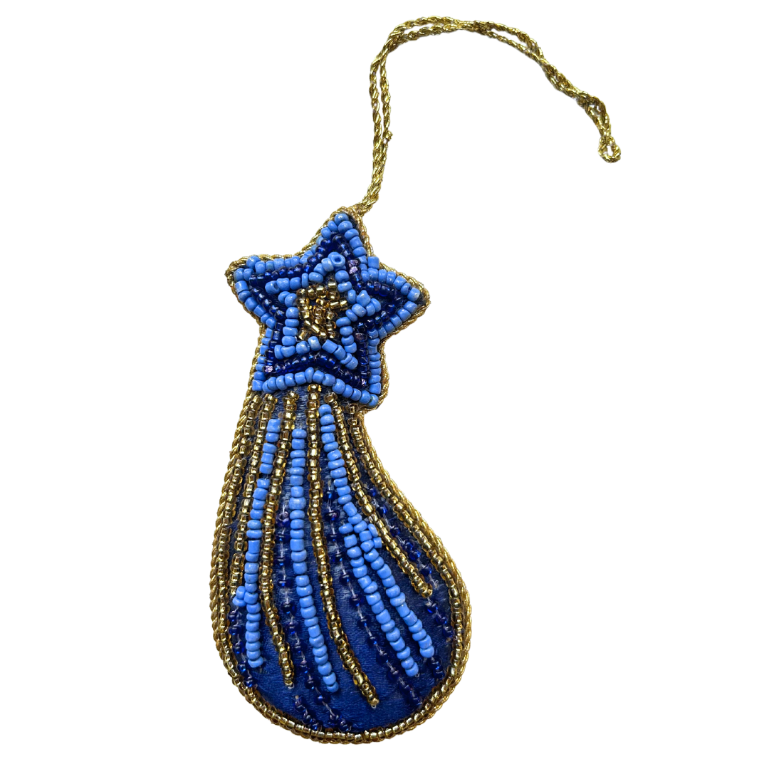 Handmade Shooting Star Christmas Ornament – Ikka Dukka Studio Private ...