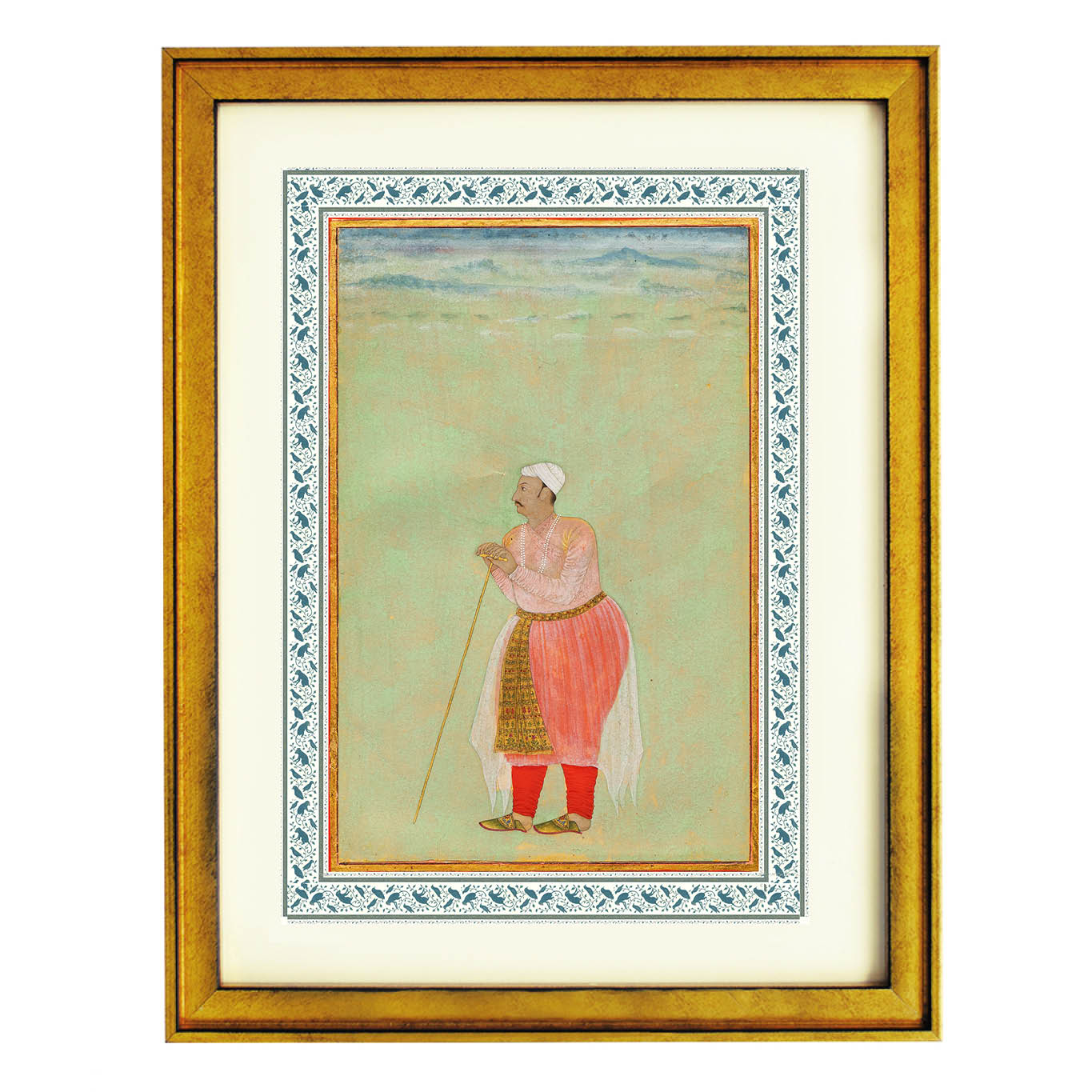 Portrait of Maharaja Rai Singh of Bikaner (reigned 1574–1612) Art Prin ...
