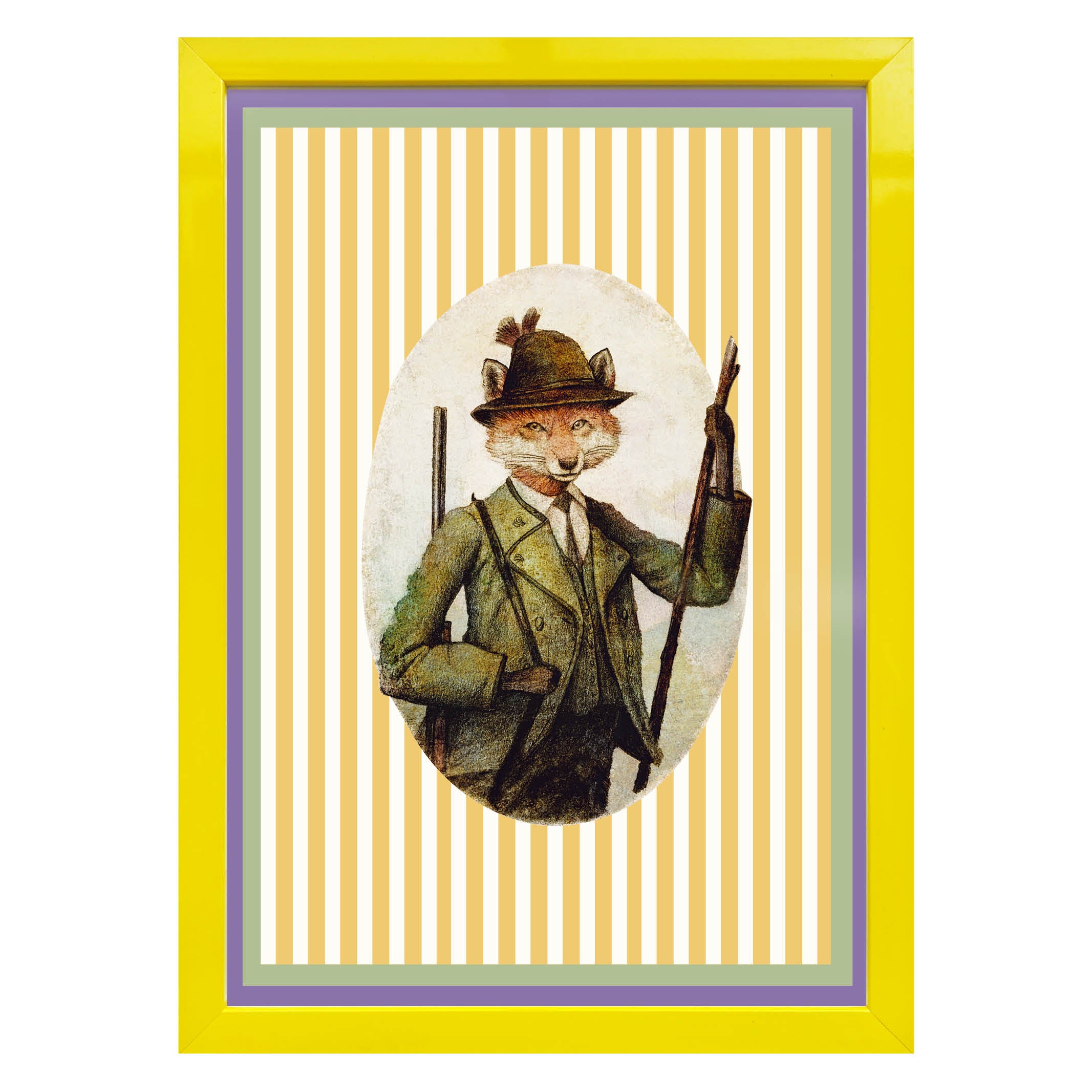 Sir Foxington, The Dapper Huntsman Art Print – Ikka Dukka Studio ...
