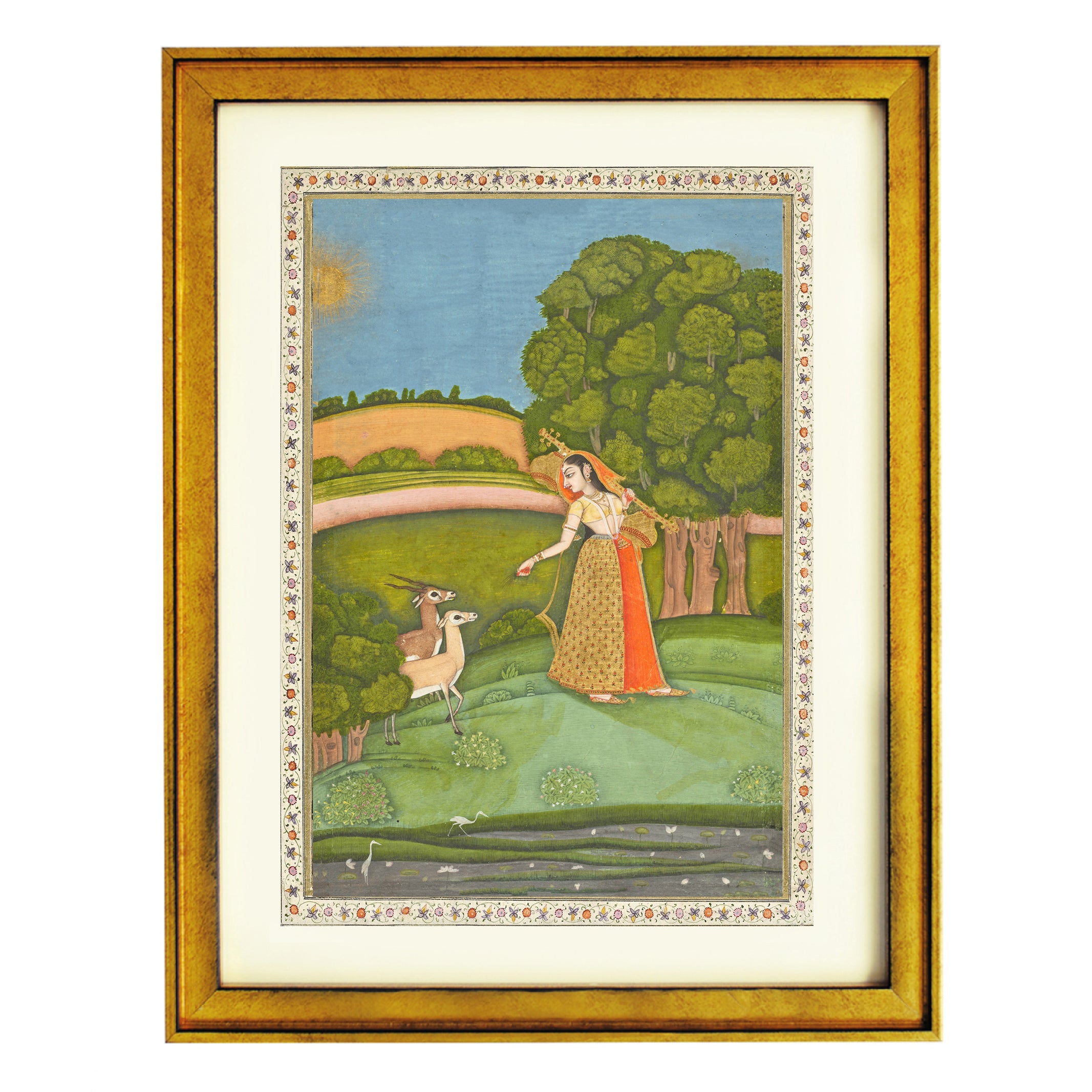 Todi Ragini, Bengal Art Print – Ikka Dukka Studio Private Limited.