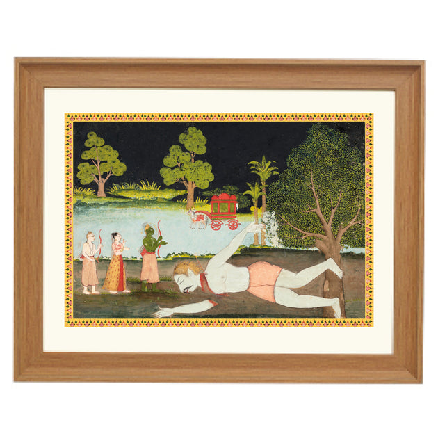 Victory Over Viradha Art Print – Ikka Dukka Studio Private Limited.