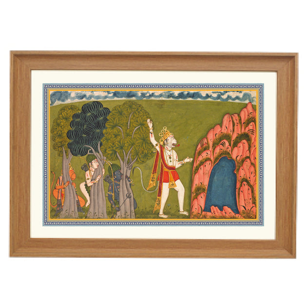 Sugriva & vali Art Print – Ikka Dukka Studio Private Limited.