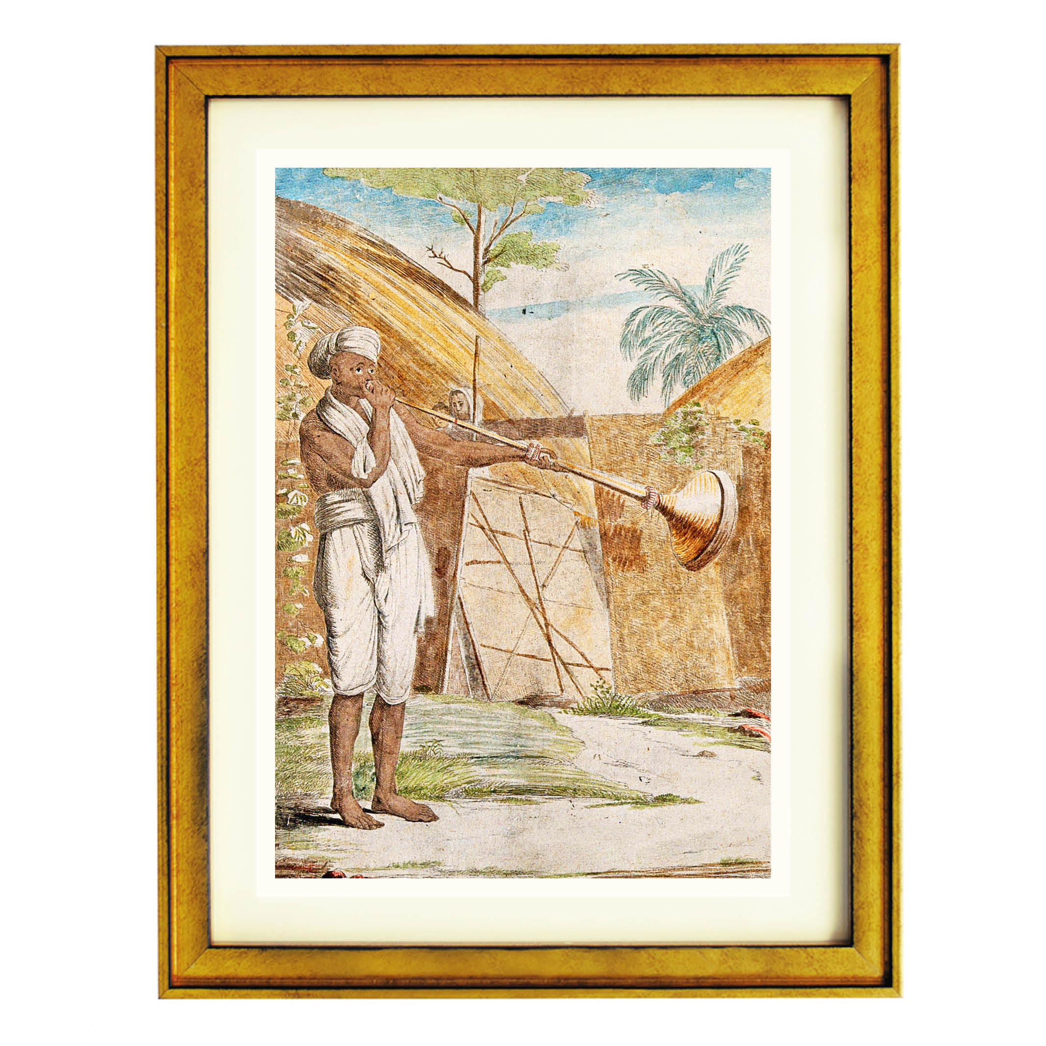 The Sound of Celebration – The Borung Player Art Print – Ikka Dukka ...