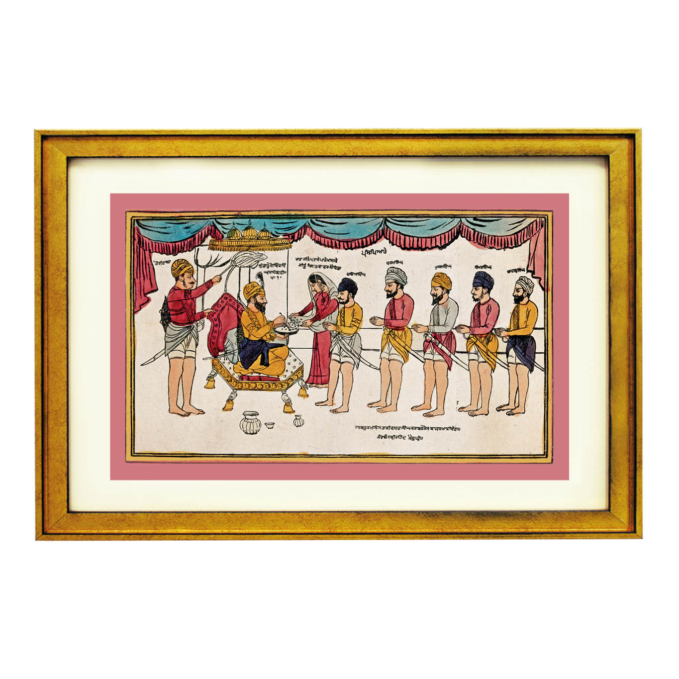 The Birth of the Khalsa Art Print – Ikka Dukka Studio Private Limited.