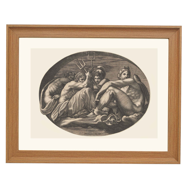 Apollo, Neptune, Pluto, and Athena ART PRINT – Ikka Dukka Studio ...