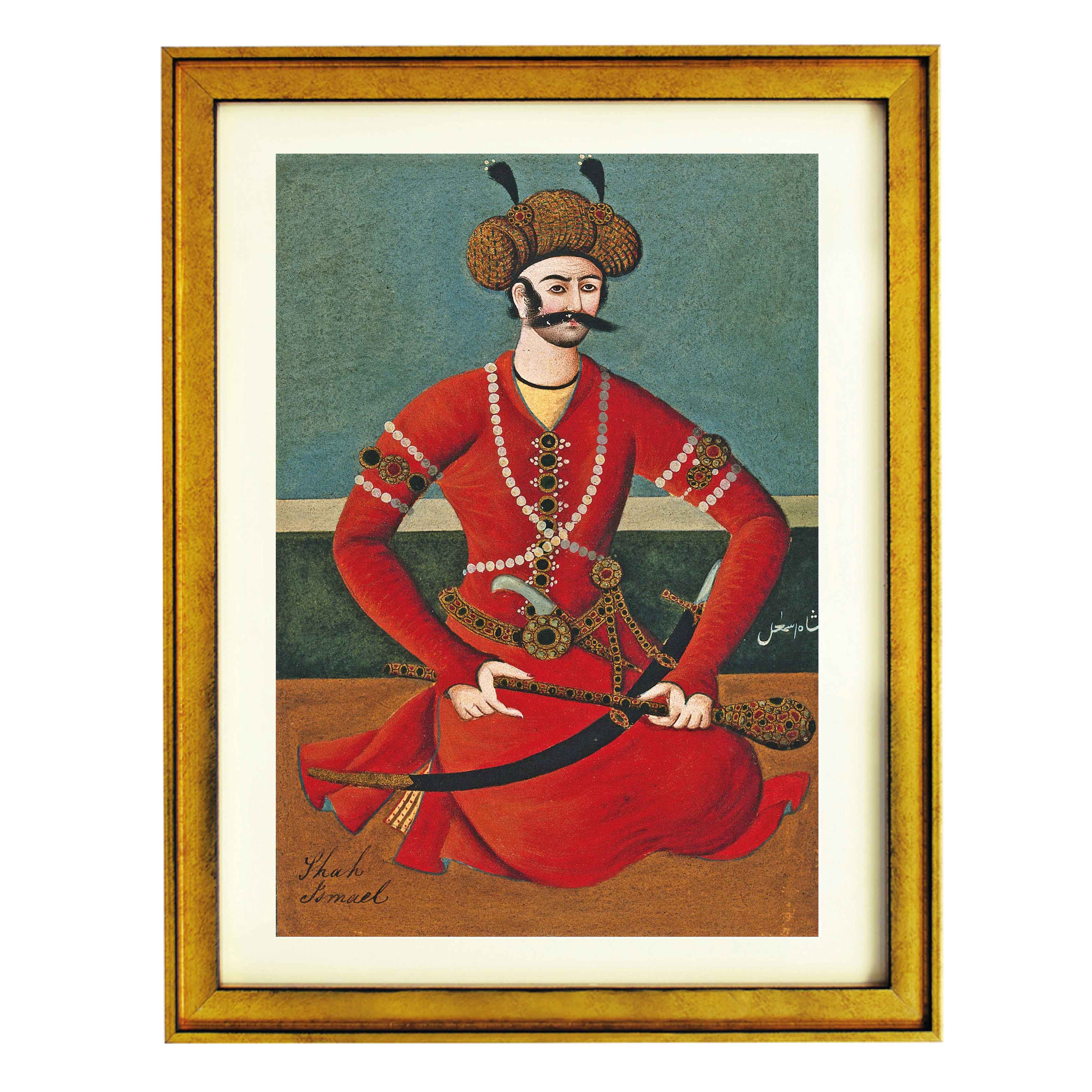 Shāh Ismael art print – Ikka Dukka Studio Private Limited.